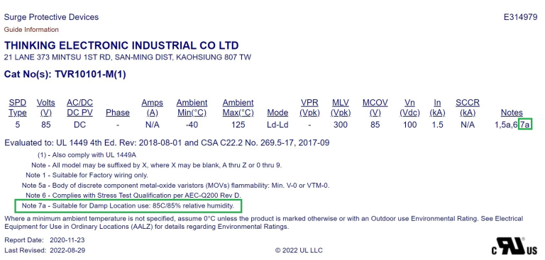 UL 1449 突波保護器標準更新：新增潮濕環境應用測試要求 | UL Solutions Taiwan