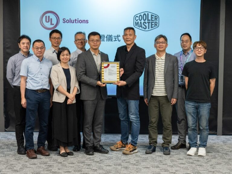 UL Solutions 授予訊凱國際 (Cooler Master) 亞洲首張 In-Row CDU 產品的 UL/CSA 60335-2 ...